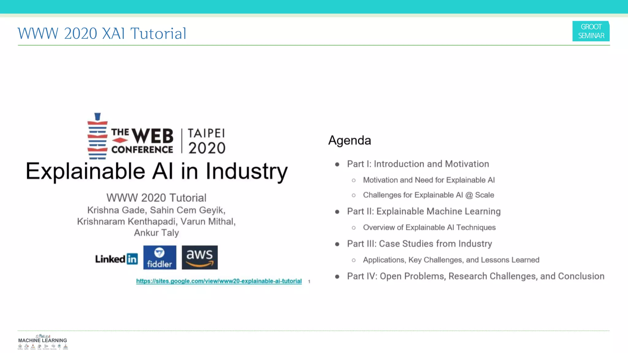 WWW 2020 XAI Tutorial Review | PDF