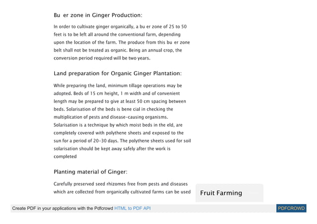 Www agrifarming in_ginger_farming | PPT