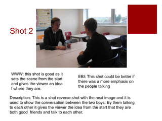 movie shots improvements | PPT