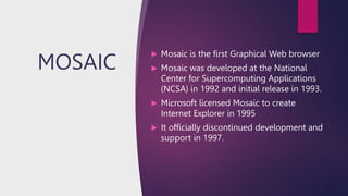 WWW and Mosaic.pptx
