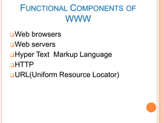 Www architecture,cgi, client server security, protection | PPT
