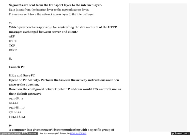 Www ccnav5 net_ccna_1_chapter_3_v5_0_exam_answers_2014 | PPT