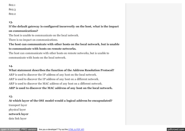 Www ccnav5 net_ccna_1_chapter_3_v5_0_exam_answers_2014 | PPT