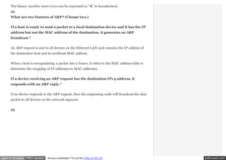 Www ccnav5 net_ccna_1_chapter_5_v5_0_exam_answers_2014 | PPT