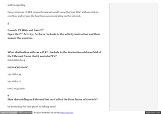 Www ccnav5 net_ccna_1_chapter_5_v5_0_exam_answers_2014 | PPT