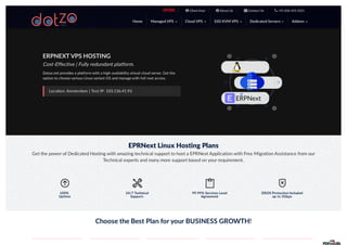 ERPNext VPS - #Dotzo | PDF