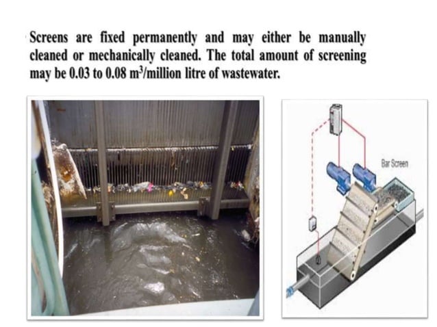 Physical Unit Operation- Screening, Grit Removal, Equalization | PPTX Physical Unit Operation- Screening, Grit Removal, Equalization | PPTX