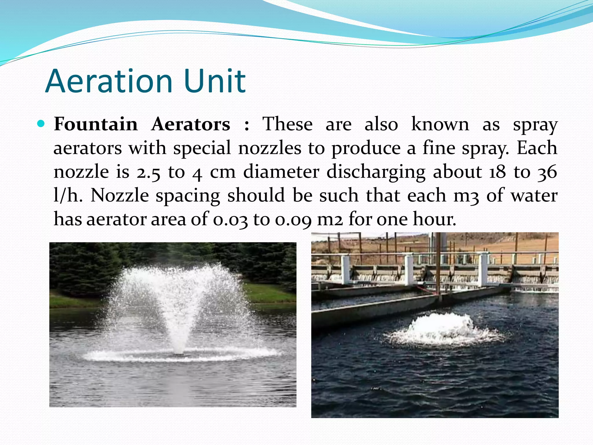 WATER & WASTE WATER ENGINEERING - water treatment process & units | PPTX
