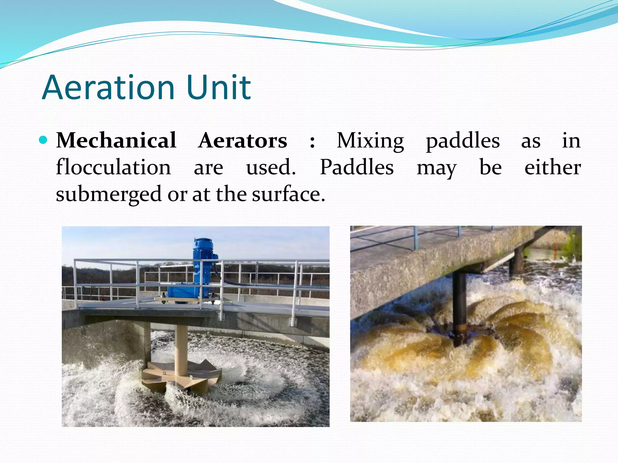 WATER & WASTE WATER ENGINEERING - water treatment process & units | PPTX
