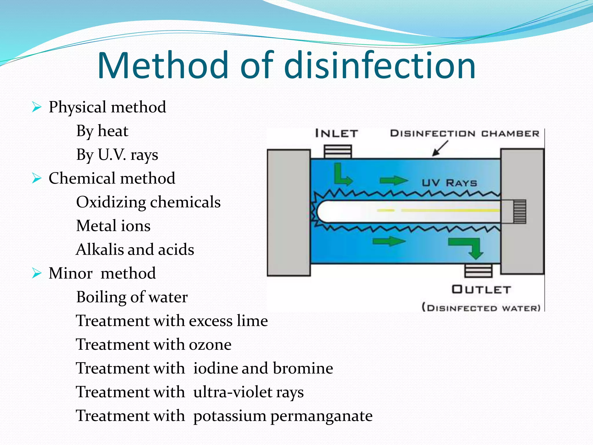 WATER & WASTE WATER ENGINEERING - water treatment process & units | PPTX