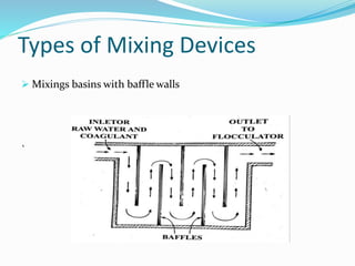 WATER & WASTE WATER ENGINEERING - water treatment process & units | PPTX