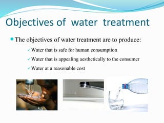 WATER & WASTE WATER ENGINEERING - water treatment process & units | PPTX