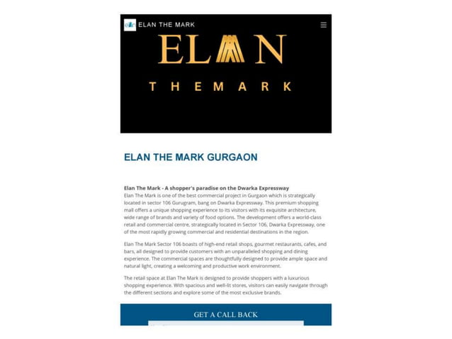 Elan The Mark | PPT