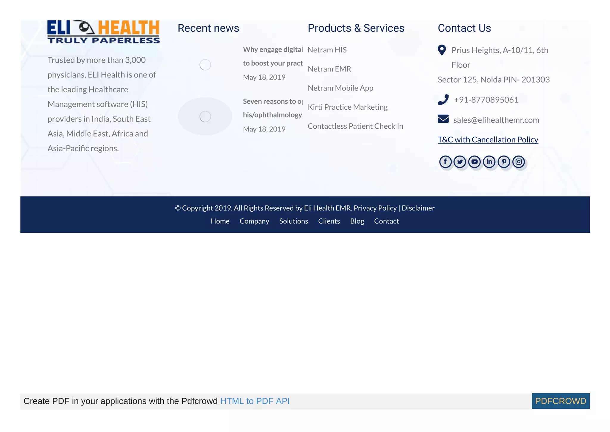 Ophthalmology EMR Software | PDF