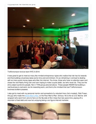 Trafficmonsoon and Charles Scoville New York City Meeting | PDF