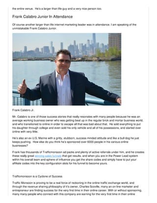 Trafficmonsoon and Charles Scoville New York City Meeting | PDF