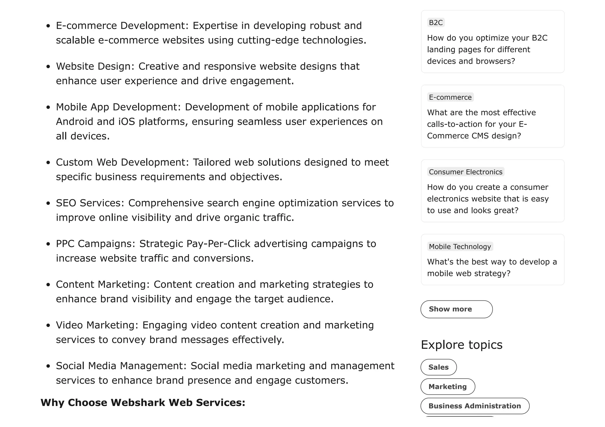 Top 5 Web Development and Design Companies in Bangalore | PDF | Web ...