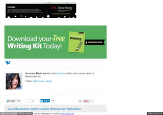 Elements of a Successful Creative Pitch [Infographic] | PPT