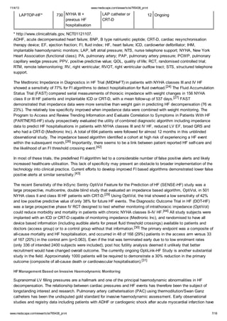 Current Modalities for Invasive and Non Invasive Monitoring of Volume ...