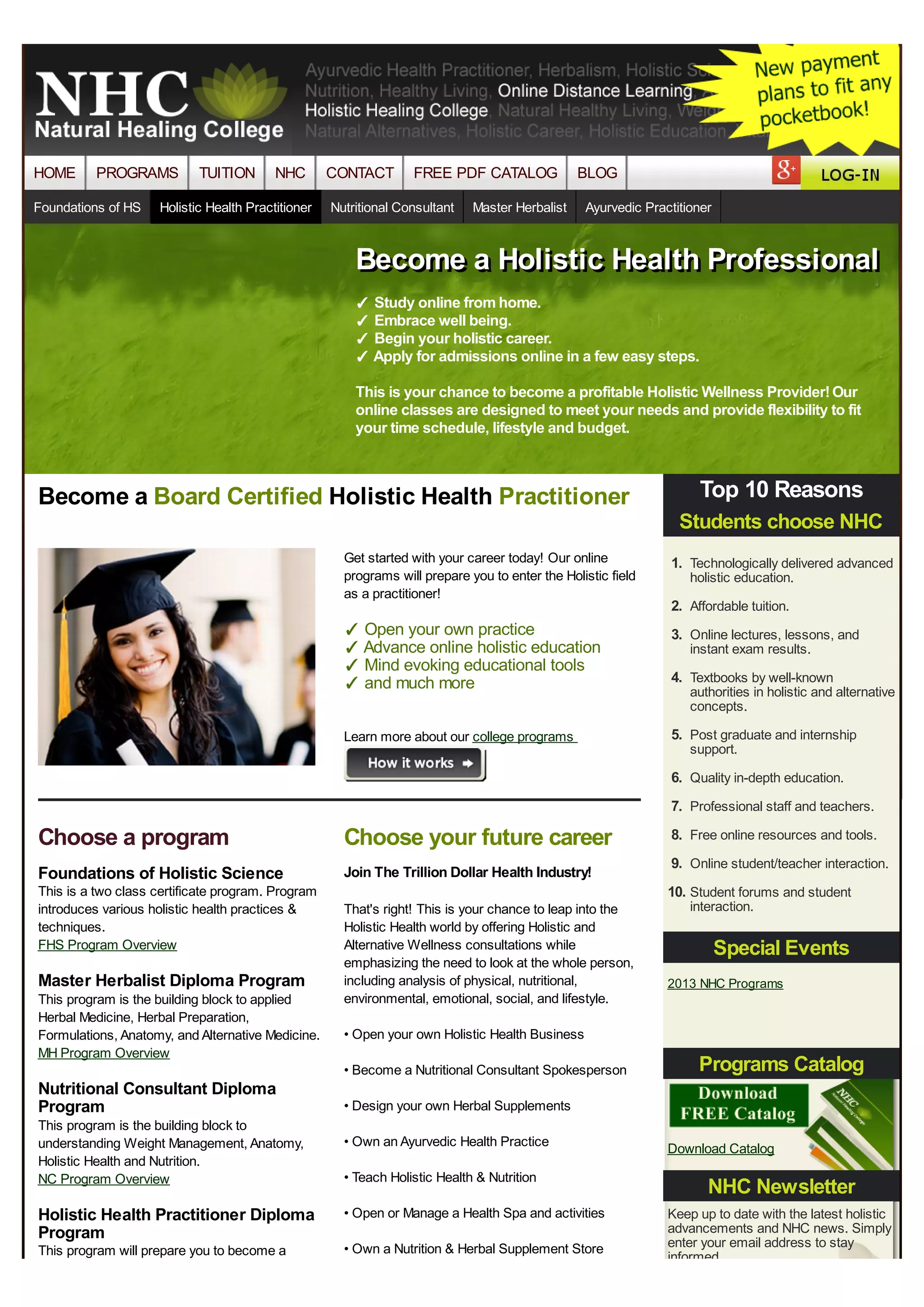 Wwwnaturalhealingcollegecom | PDF