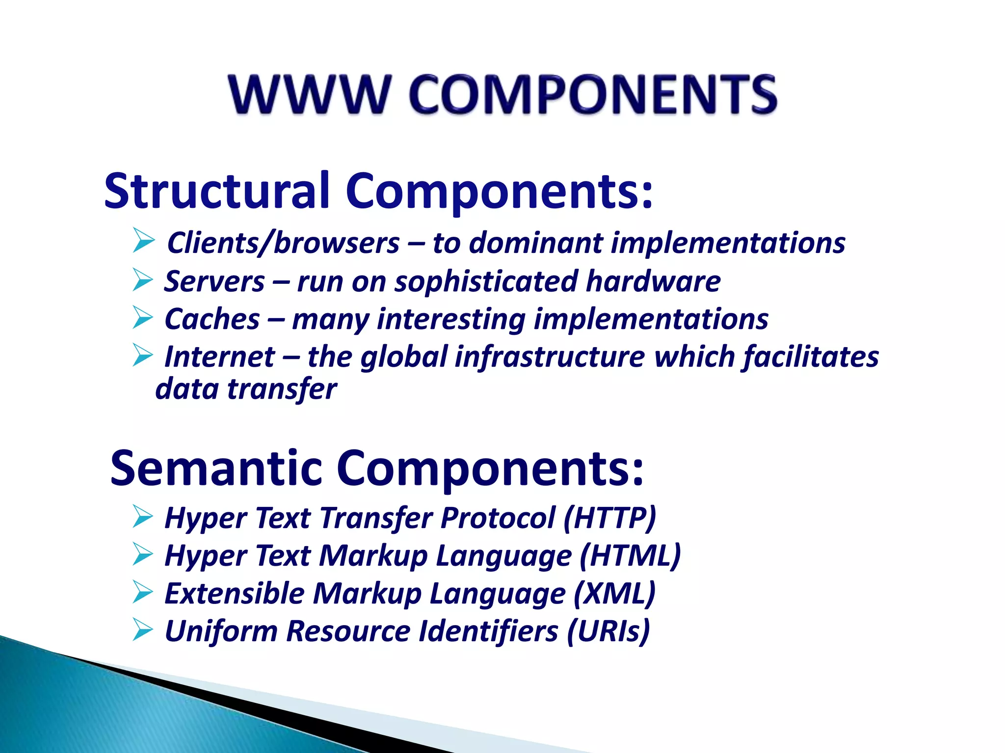 WWW or World Wide Web | PPTX