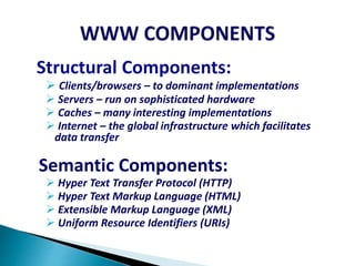WWW or World Wide Web | PPTX