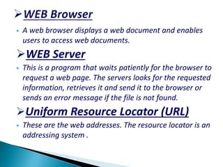 WWW or World Wide Web | PPTX