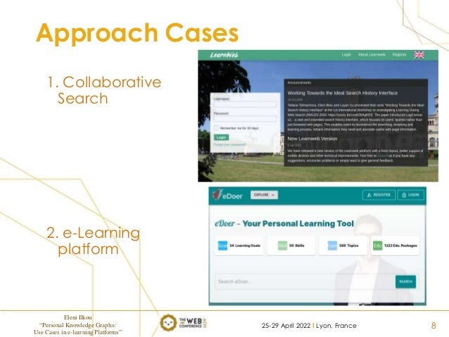 Personal Knowledge Graphs: Use Cases in e-learning Platforms | PPT