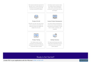 India’s Top Software Product Development Company | PDF | Computer ...