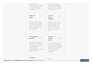 India’s Top Software Product Development Company | PDF | Computer ...