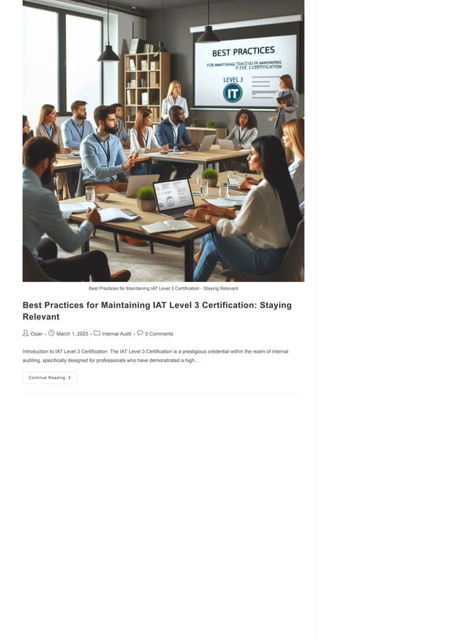 Internal audit data analytics: Internal audit | PDF