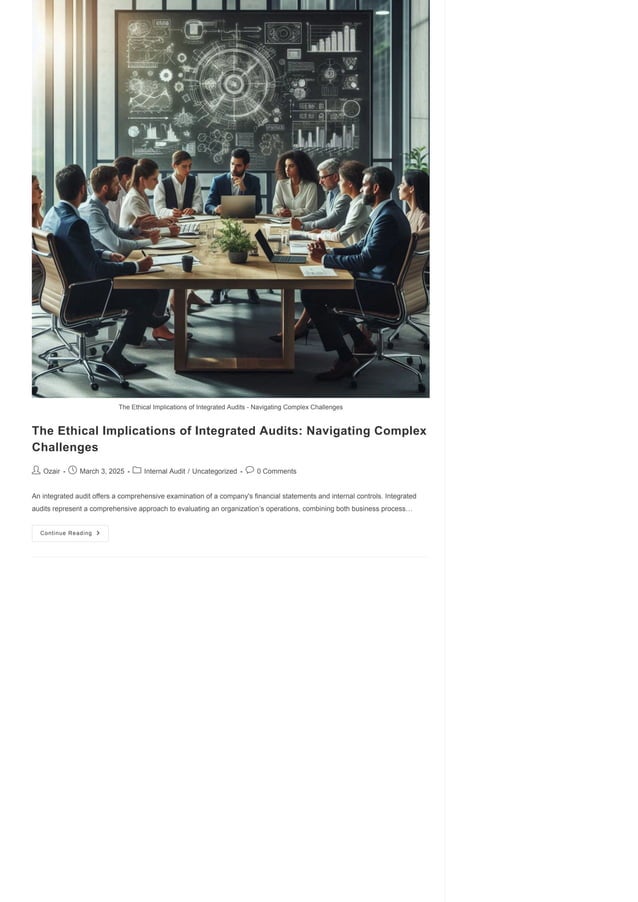 Internal audit data analytics: Internal audit | PDF