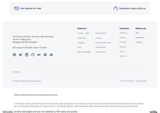 Asset tokenization platform Development by Spydra | PPT