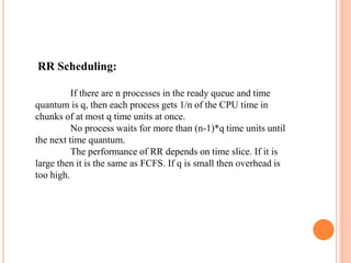 Scheduling | PPTX