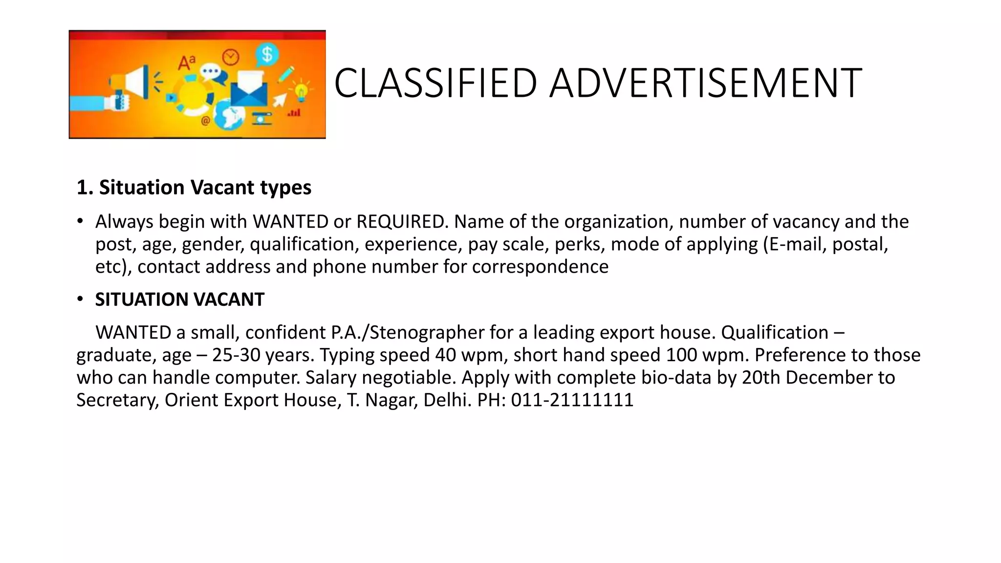 Advertisements | PPTX