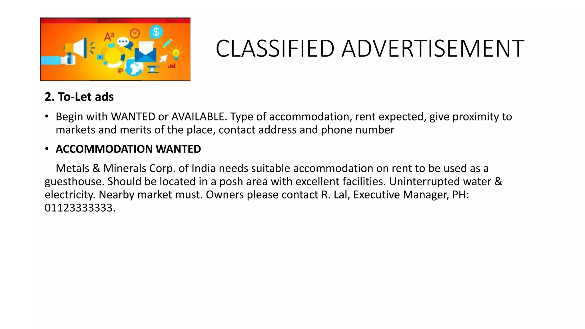 Advertisements | PPTX