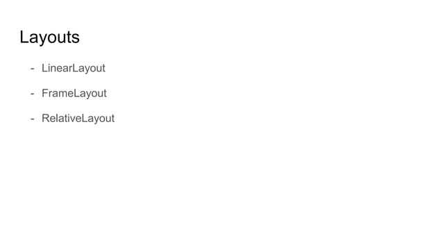 Android Workshop | PPTX