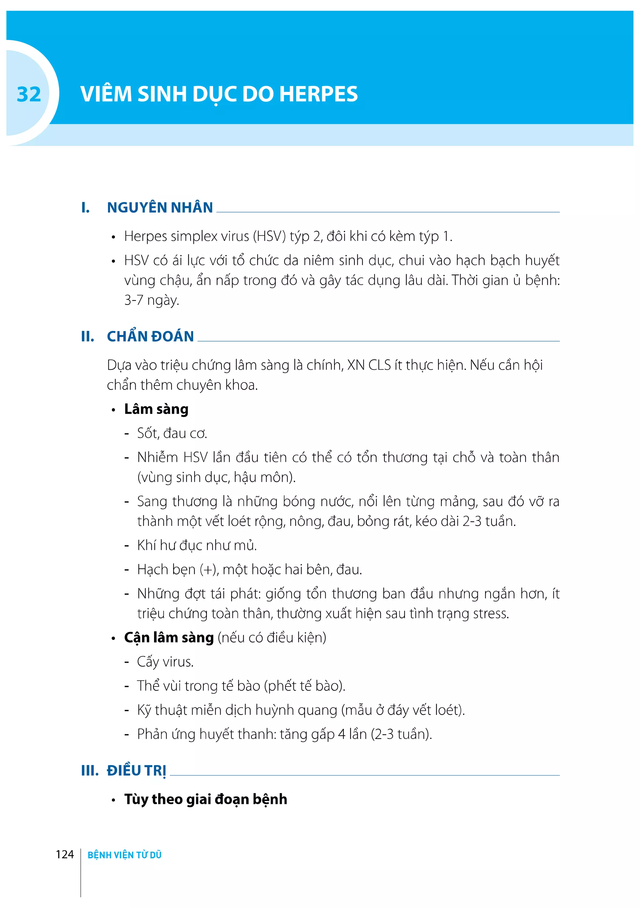 Viem sinh dục do herpes | PDF