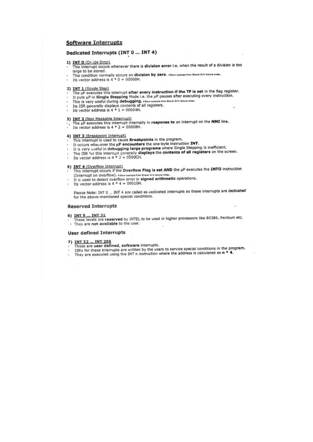 Microprocessor 8086 notes | PDF