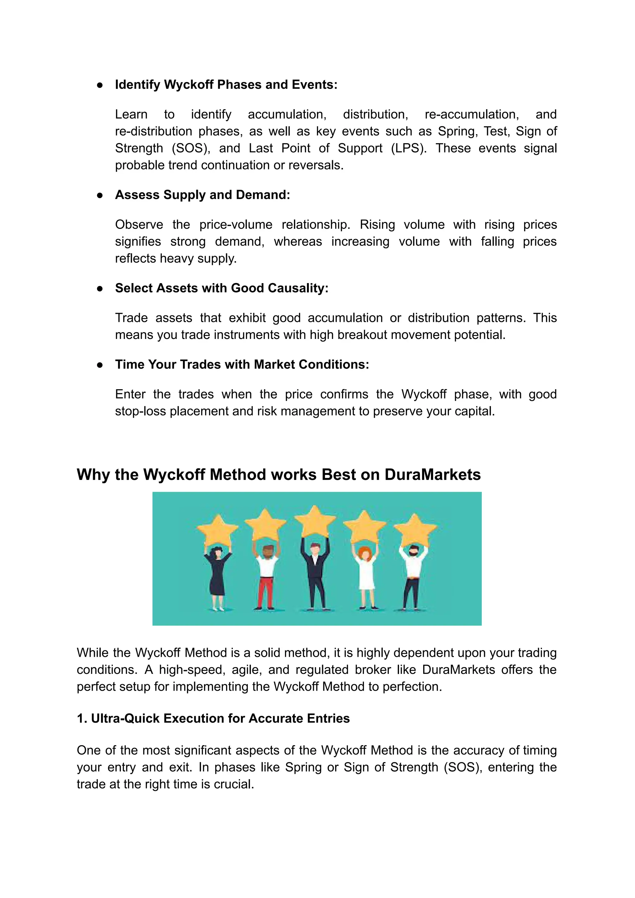 Topic: Wyckoff Method with DuraMarkets!! | PDF