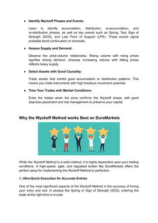 Topic: Wyckoff Method with DuraMarkets!! | PDF