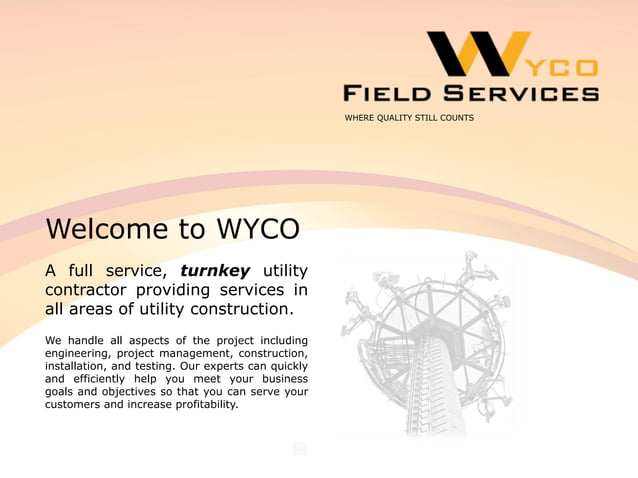 Wyco field services overview | PPT