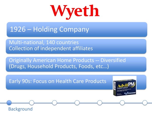 Wyeth globalization | PPTX | IT and Internet Support | Internet