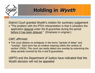 Wyeth Presentation | PDF