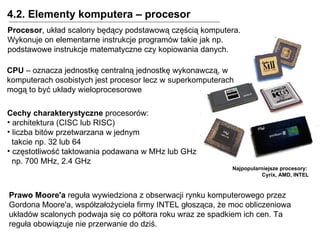 Wyklad 01 budowa_i_dzialanie_komputera | PPT