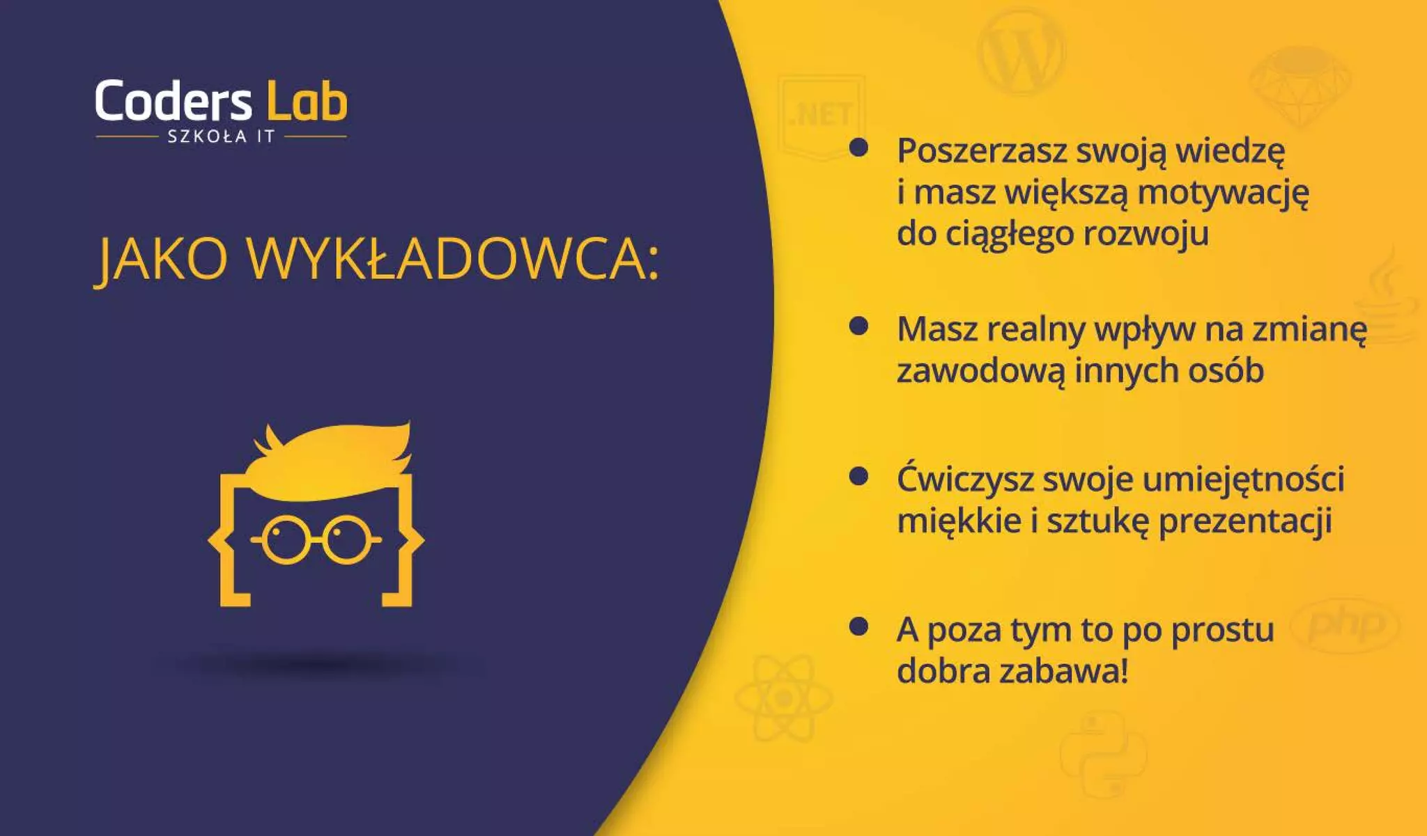 Zostań wykładowcą Coders Lab! | PPT