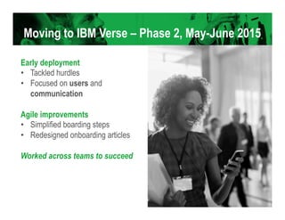 IBM Social Business Journey and IBM Verse / cloud collaboration # ...