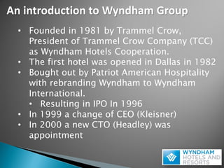 Wyndham presentation v1 | PDF