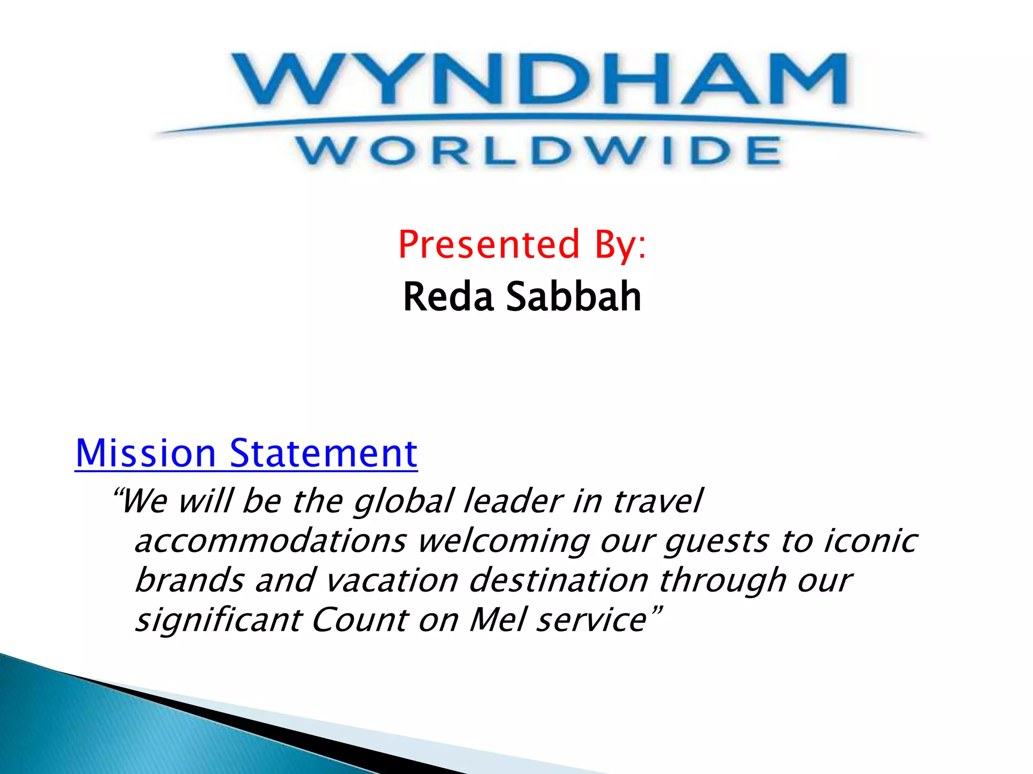 Wyndham worldwide | PPTX