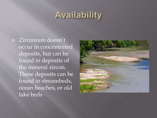 Zirconium (Jesse Wynne) | PPT